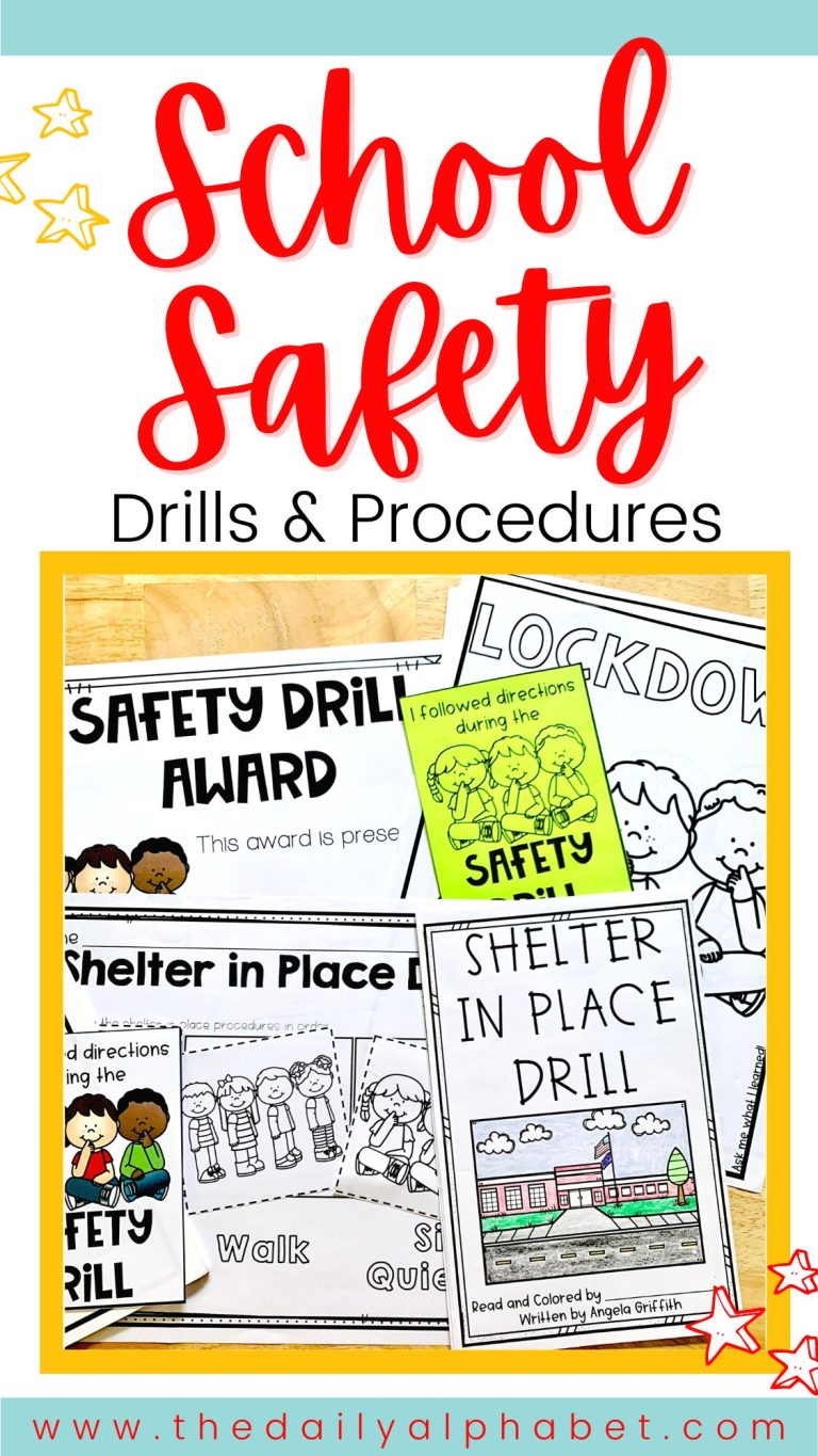 School Safety Drills & Procedures - The Daily Alphabet