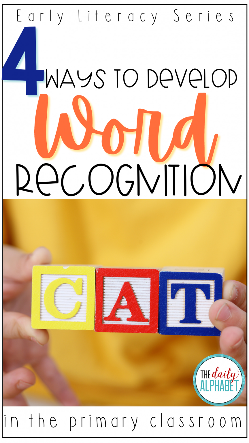 4 Ways to Develop Word Awareness - The Daily Alphabet