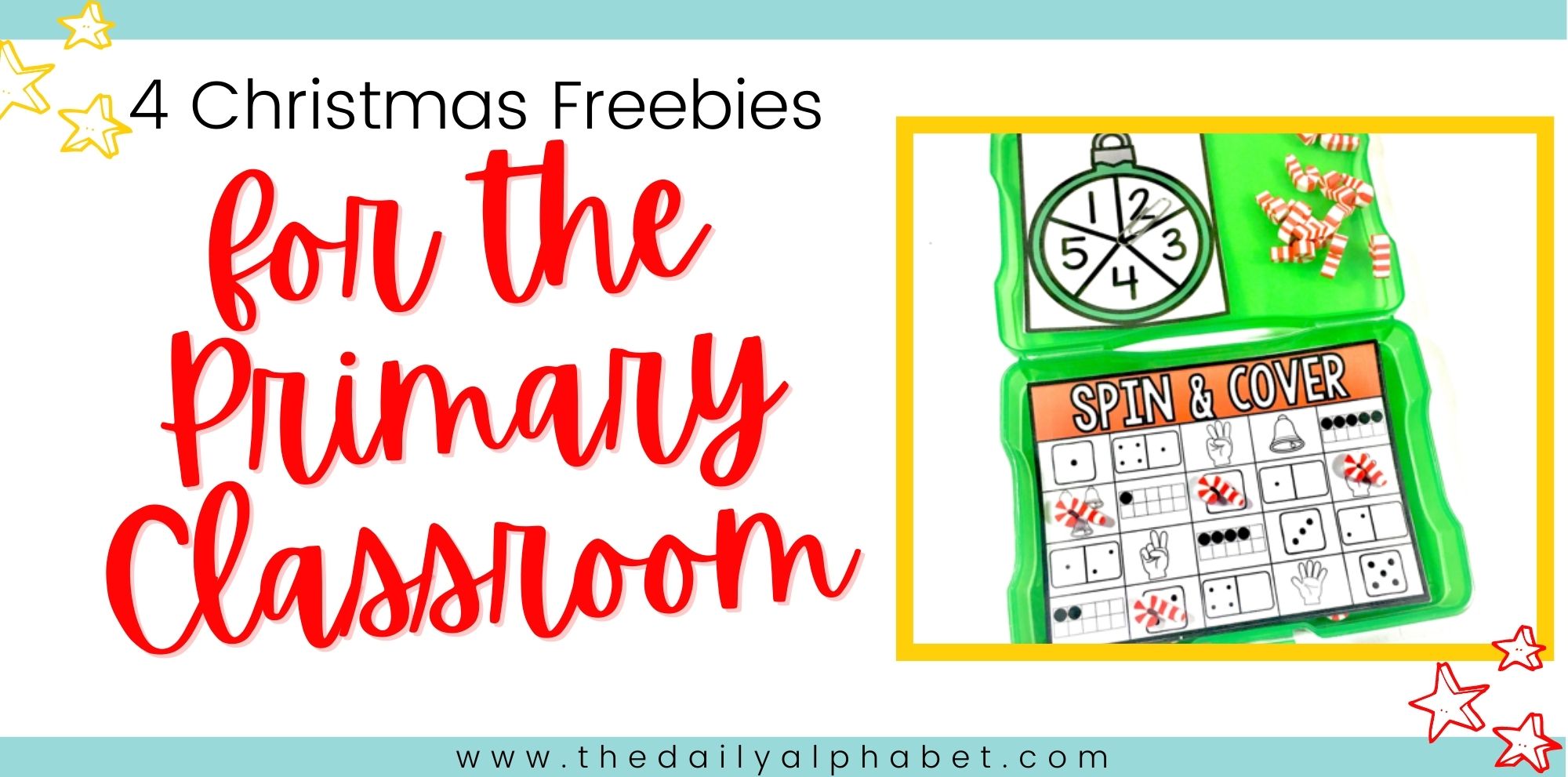 4 Christmas Freebies for the Primary Classroom - The Daily Alphabet