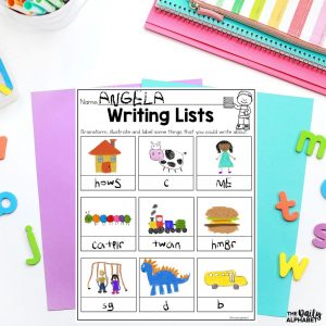 Prewriting for Primary Students - The Daily Alphabet