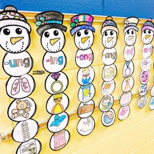 Building Snowmen: A Literacy & Math Winter Activity - The Daily Alphabet
