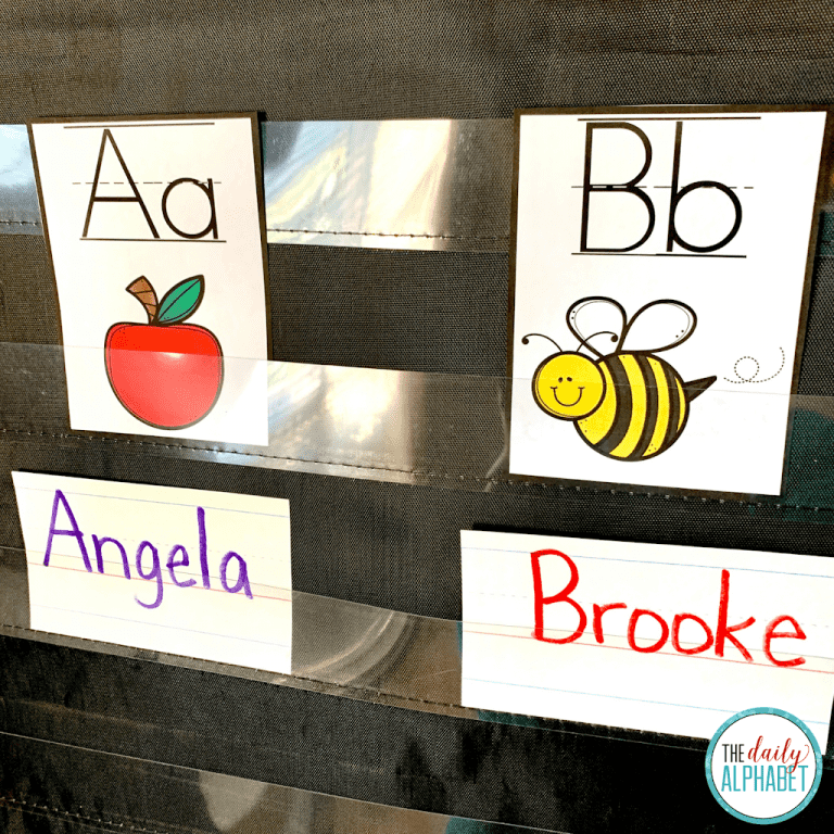 5 Ways to Build Letter Recognition - The Daily Alphabet